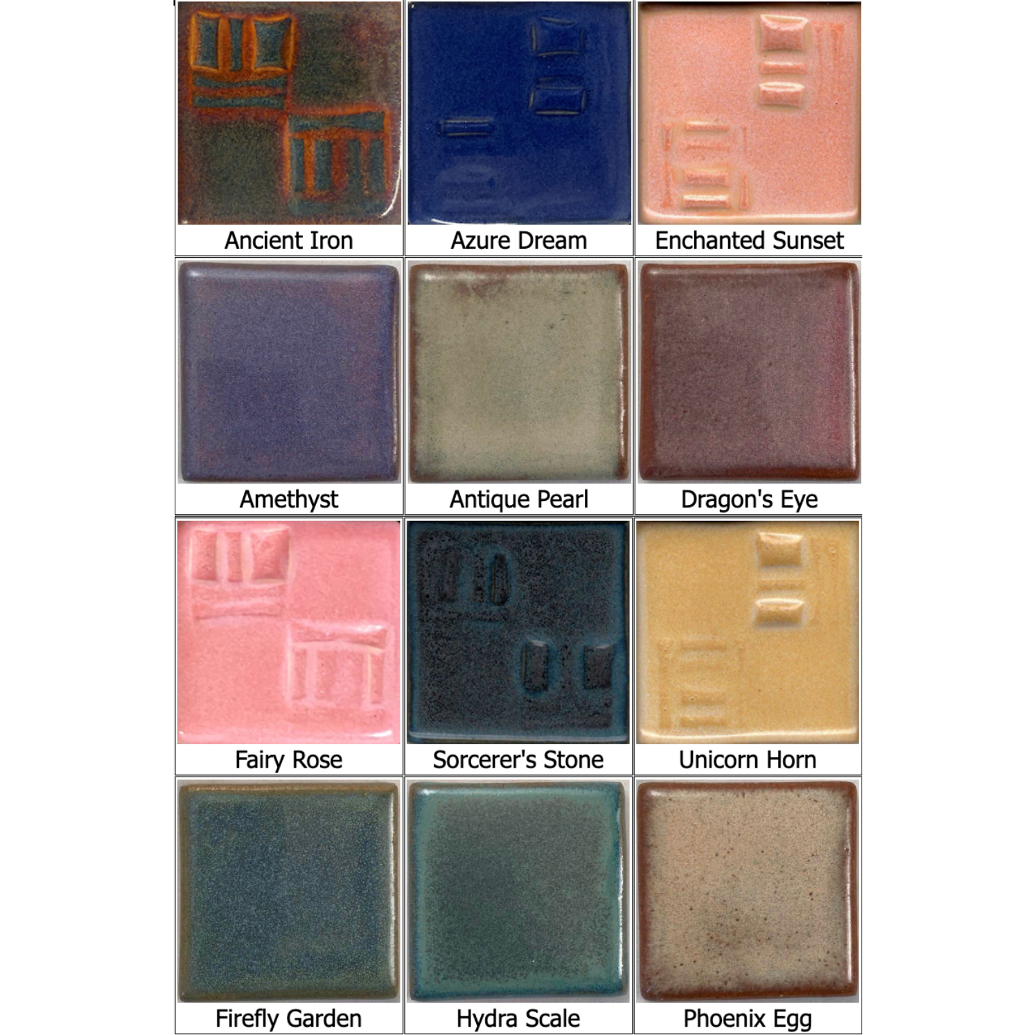 Fantasy Sample Set 4oz – Rocky Mountain Clay Store